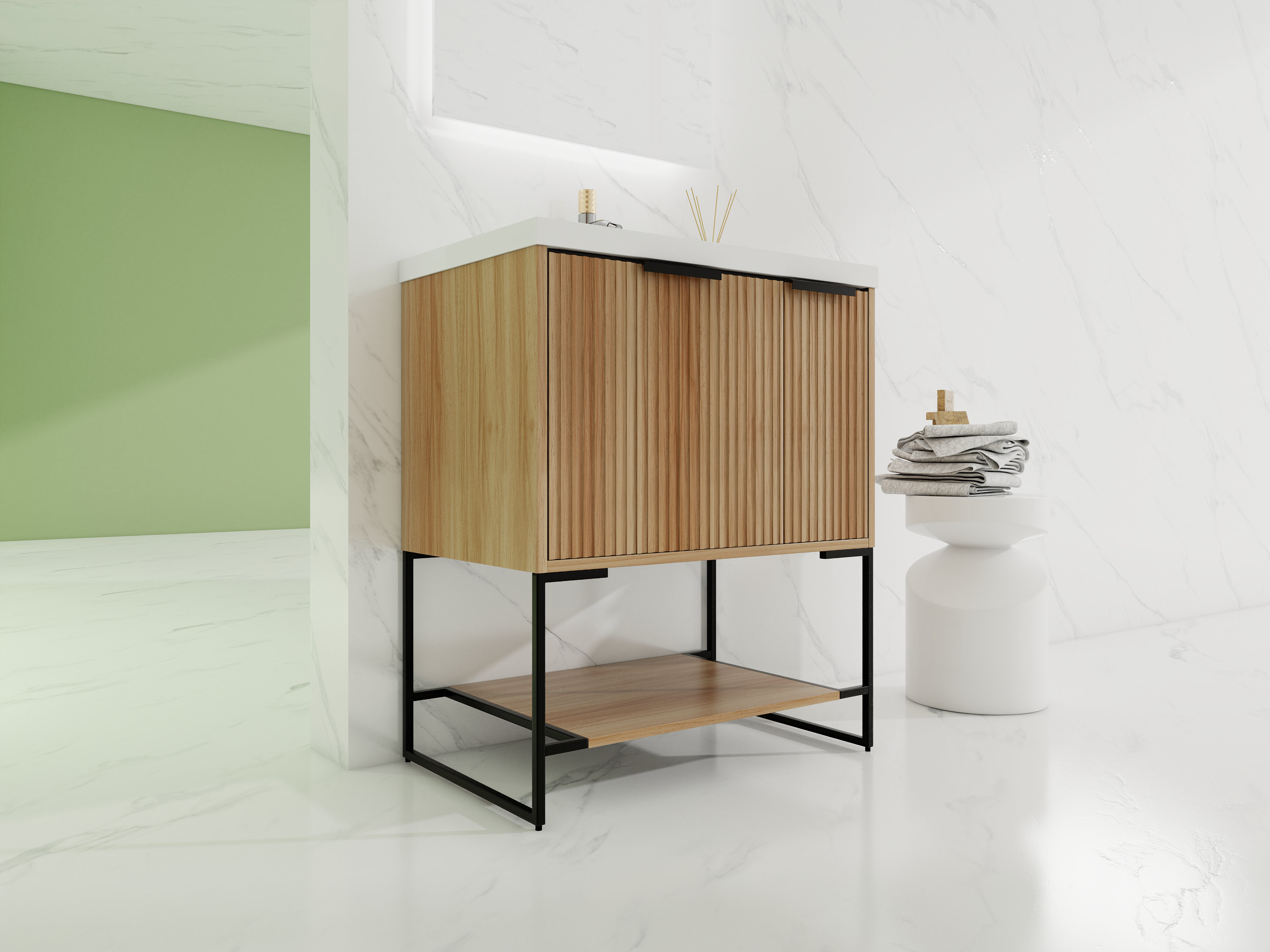 Ebern Designs Taralyn 29.5" Single Bathroom Vanity Set & Reviews ...