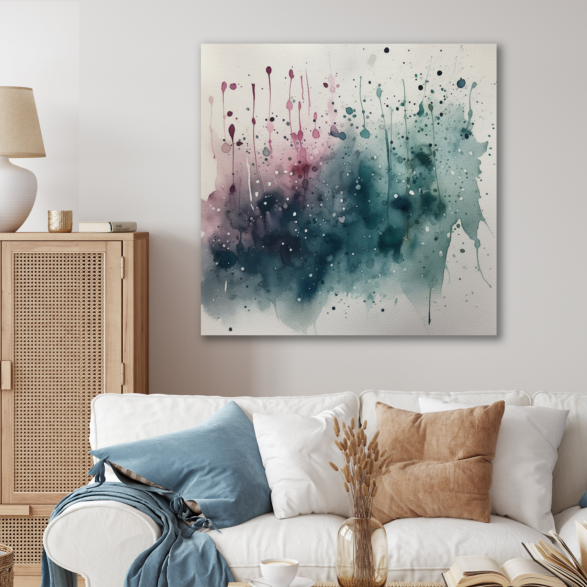 Ivy Bronx Emerlee Exploring The Depths Of Green Fludity III - Abstract ...