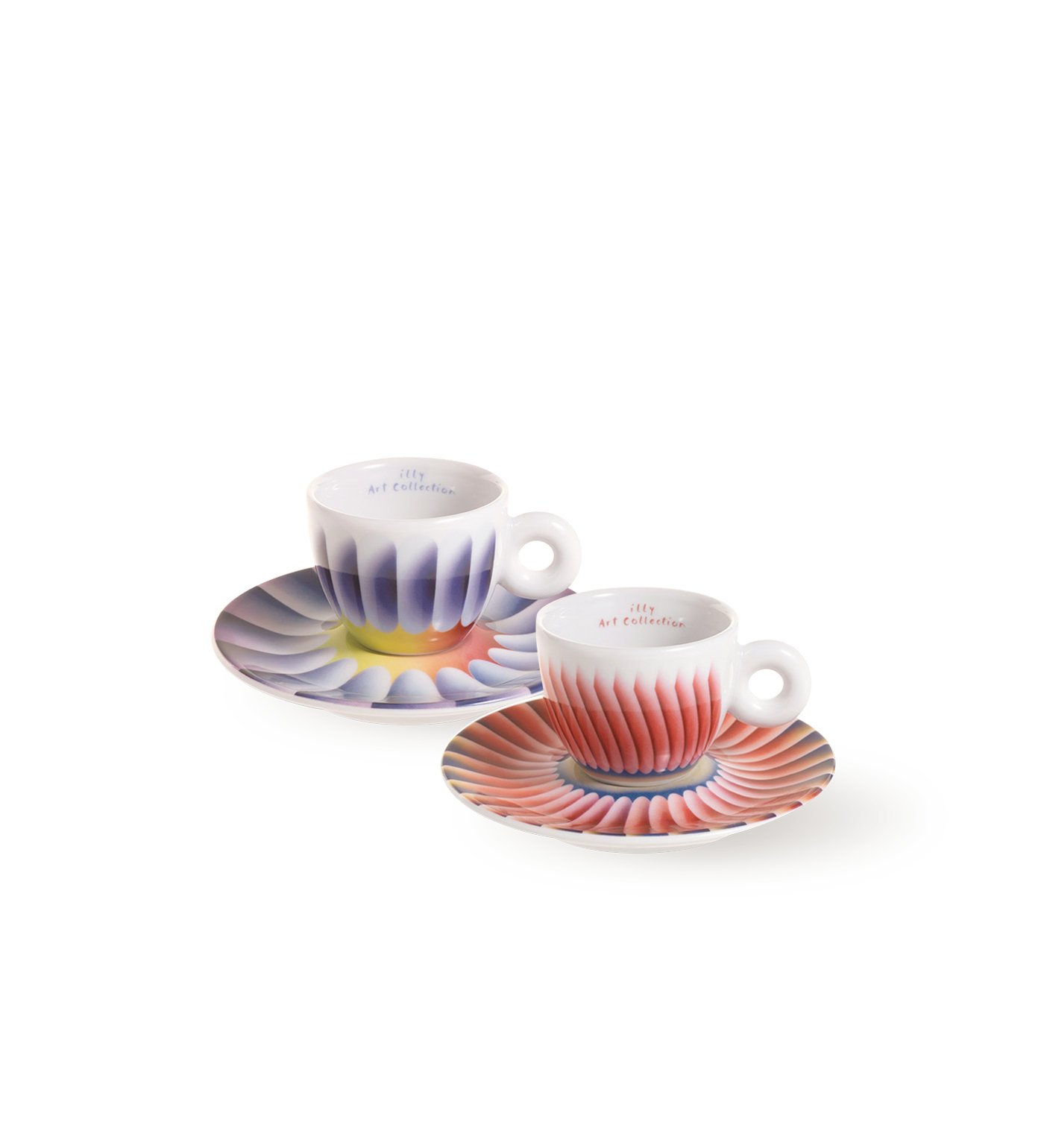 illy Judy Chicago illy Art Collection - Set of 2 Espresso Cups and ...