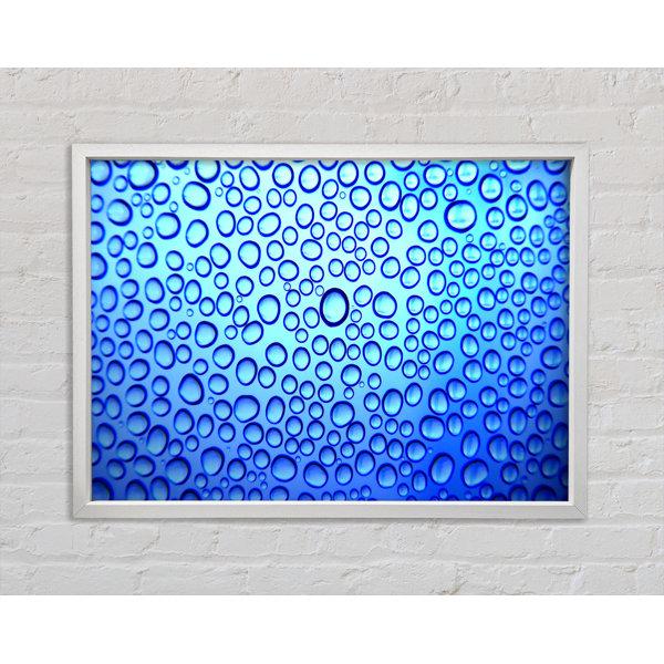 Bright Star Wassertropfen-Muster - Einzelner Bilderrahmen Kunstdrucke ...