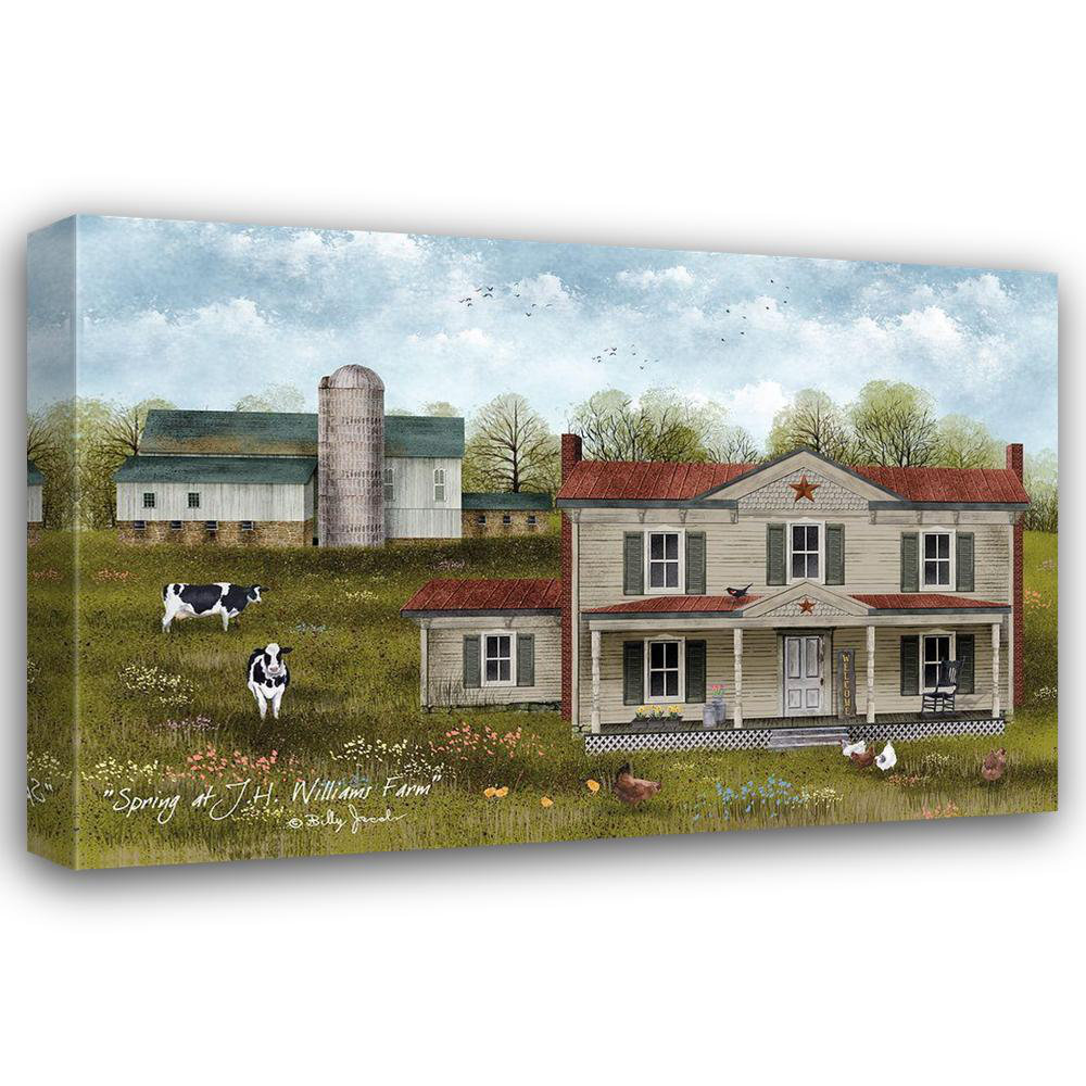 August Grove® Jacobs, Billy Gallery Wrapped Canvas Art Titled: Spring ...