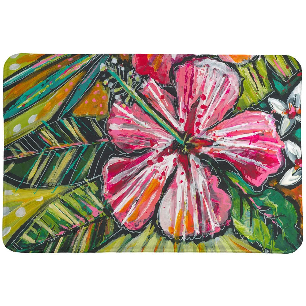 East Urban Home Cygni Tropical Burst Memory Foam Rug By Laural Home ...