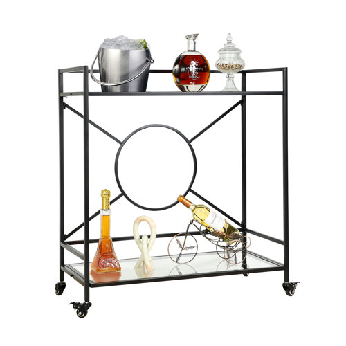 Black Bar Carts You'll Love | Wayfair