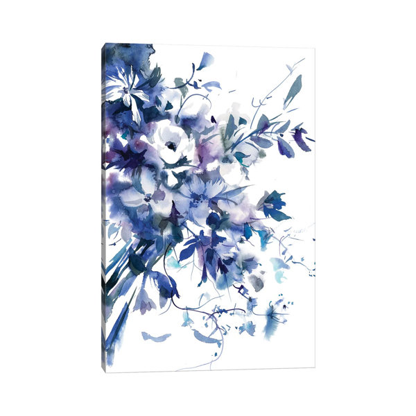 ClassicLiving Slate Purple by Gosia Gregorczyk - Wrapped Canvas ...