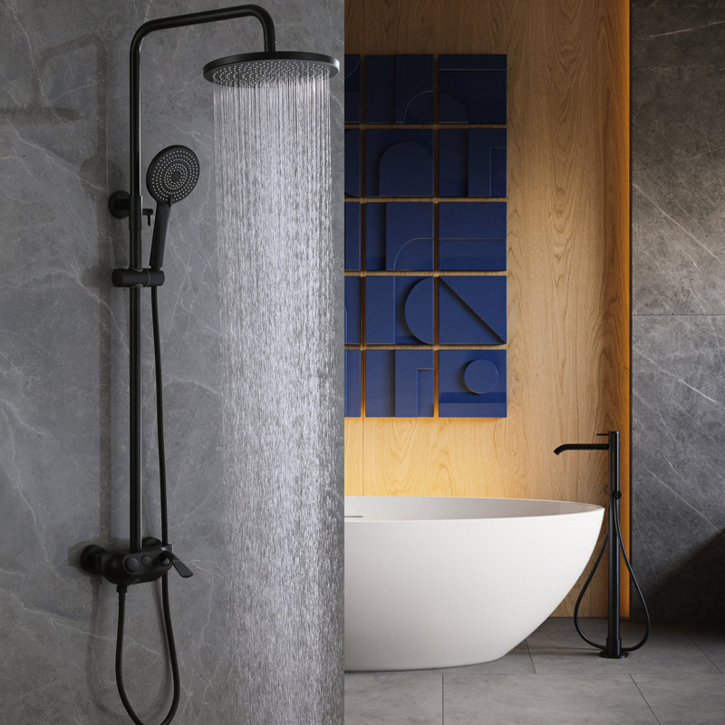 Selected 3-Function Complete Shower System with Rough-in Valve ...