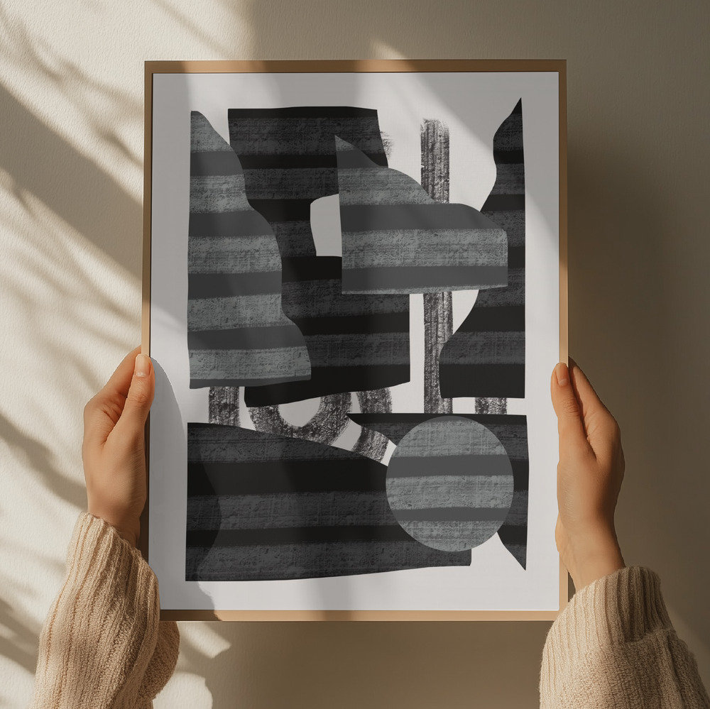 Ivy Bronx Abstract Stripe Minimal Collage 26 | Wayfair.co.uk