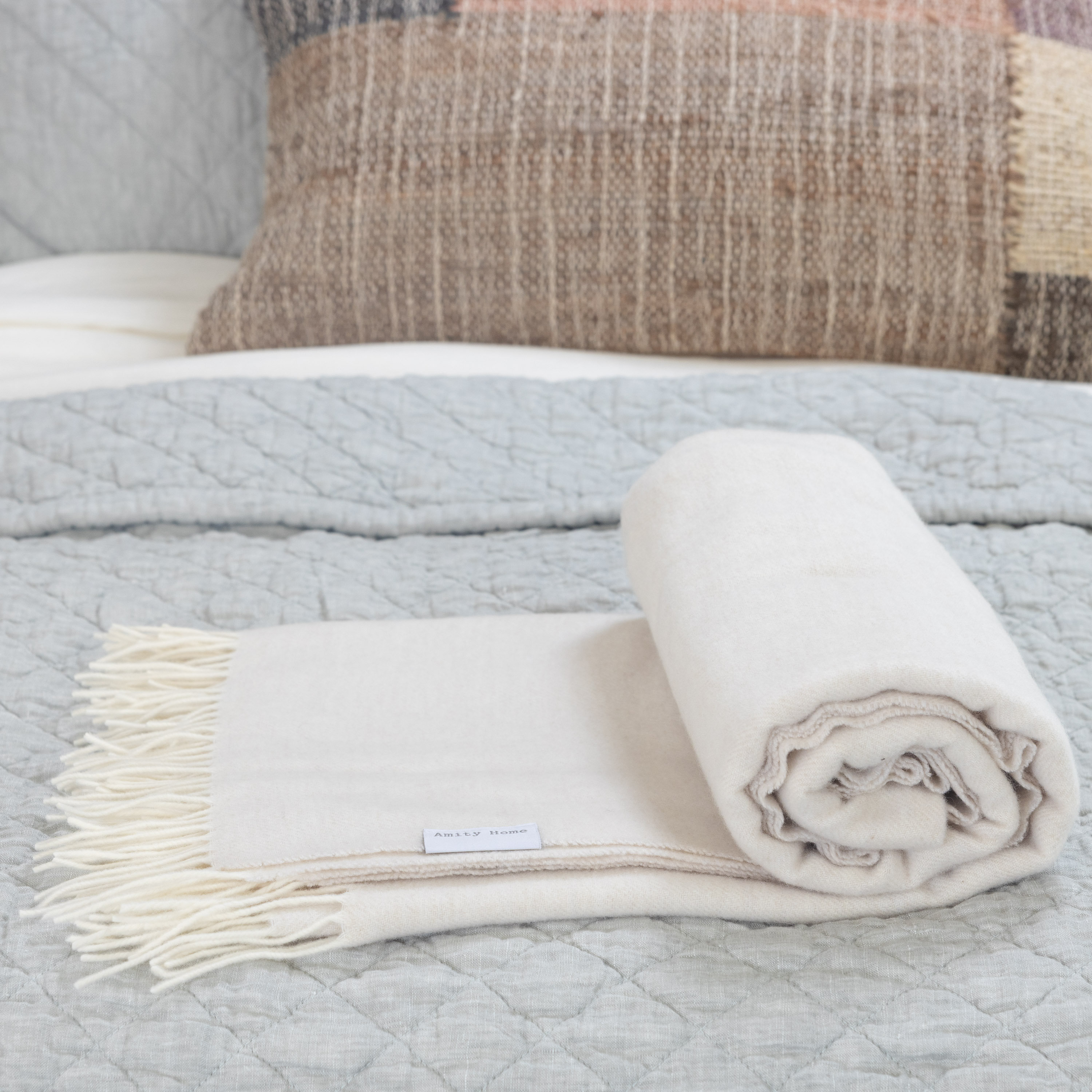 Amity Home DALY, IVORY, SUPER THROW | Wayfair