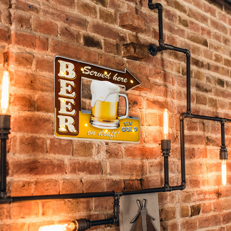 17 Stories 15.5'' Food & Beverage Themed Marquee Sign | Wayfair