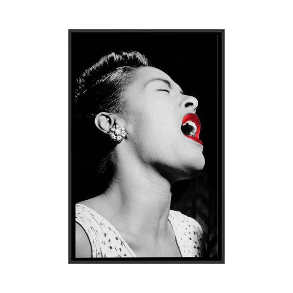East Urban Home Billie Holiday Color Pop - Wrapped Canvas Photograph ...