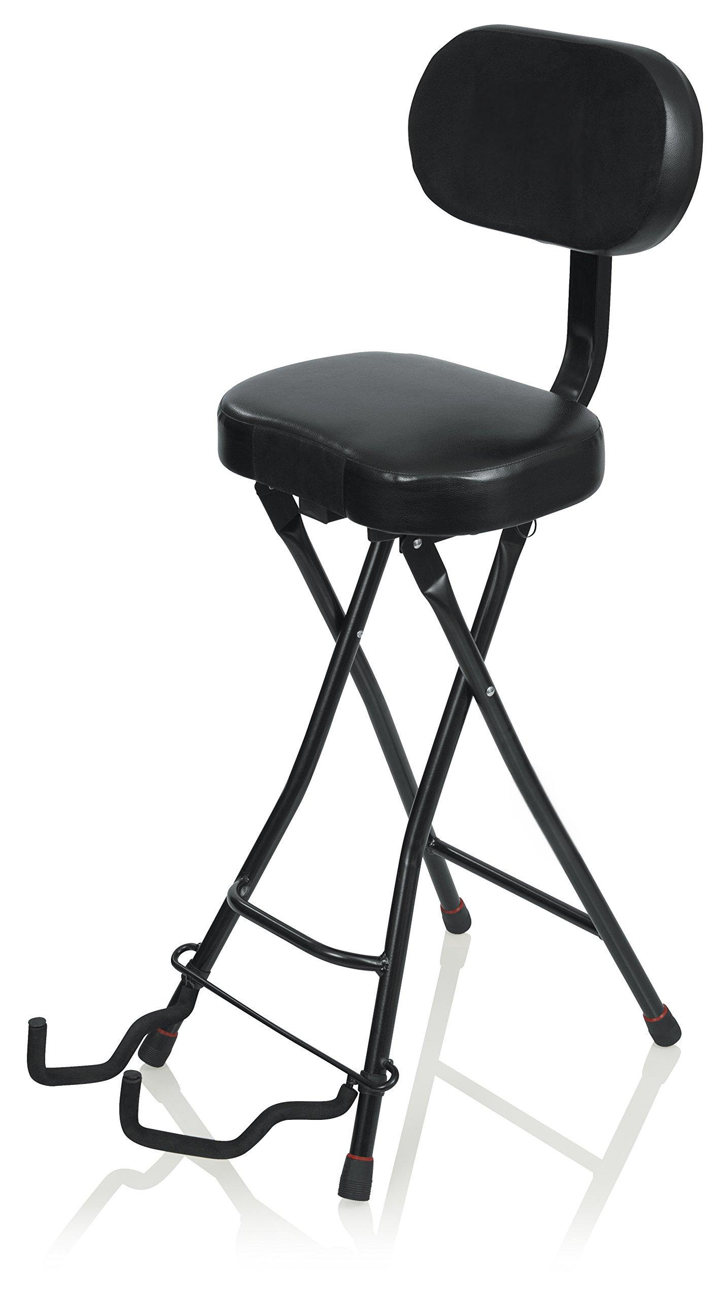 Rainbow Home Guitar Seat With Padded Cushion, Ergonomic Backrest And ...