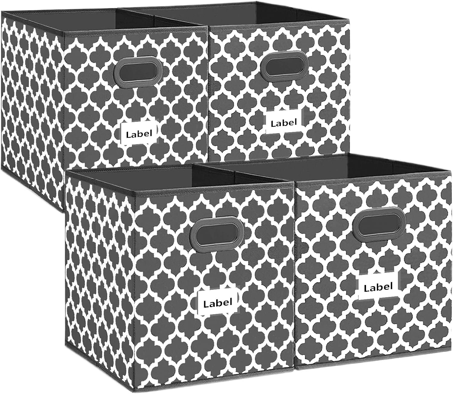 Red Barrel Studio Cube Storage Organizer Bins 13X13 - Fabric Storage ...