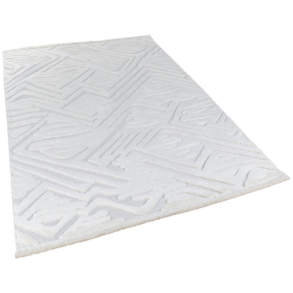 Ivy Bronx Siobhan Modern Modern Polyester Machine Made Area Rug ...