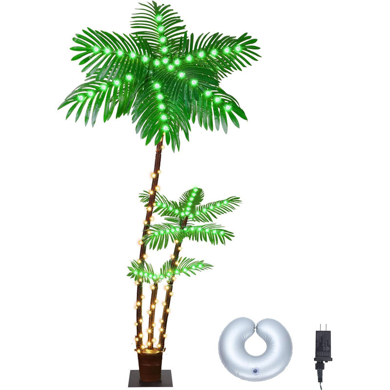 Primrue 72'' Faux Palm Tree & Reviews | Wayfair