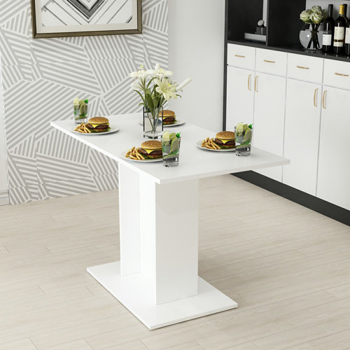 Ebern Designs Legrande Rectangular 120Cm L x 60Cm W Dining Table ...