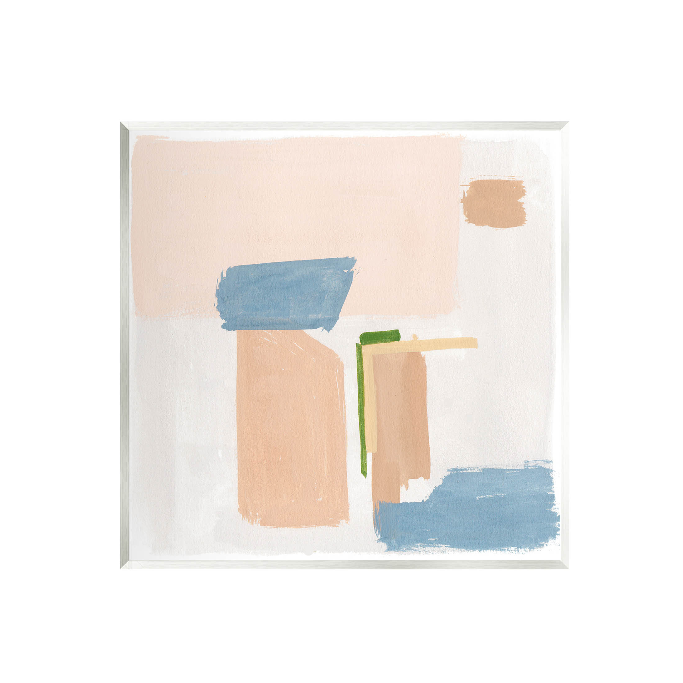 Wrought Studio™ Pastel Geometric Square Shapes by Melissa Wang ...