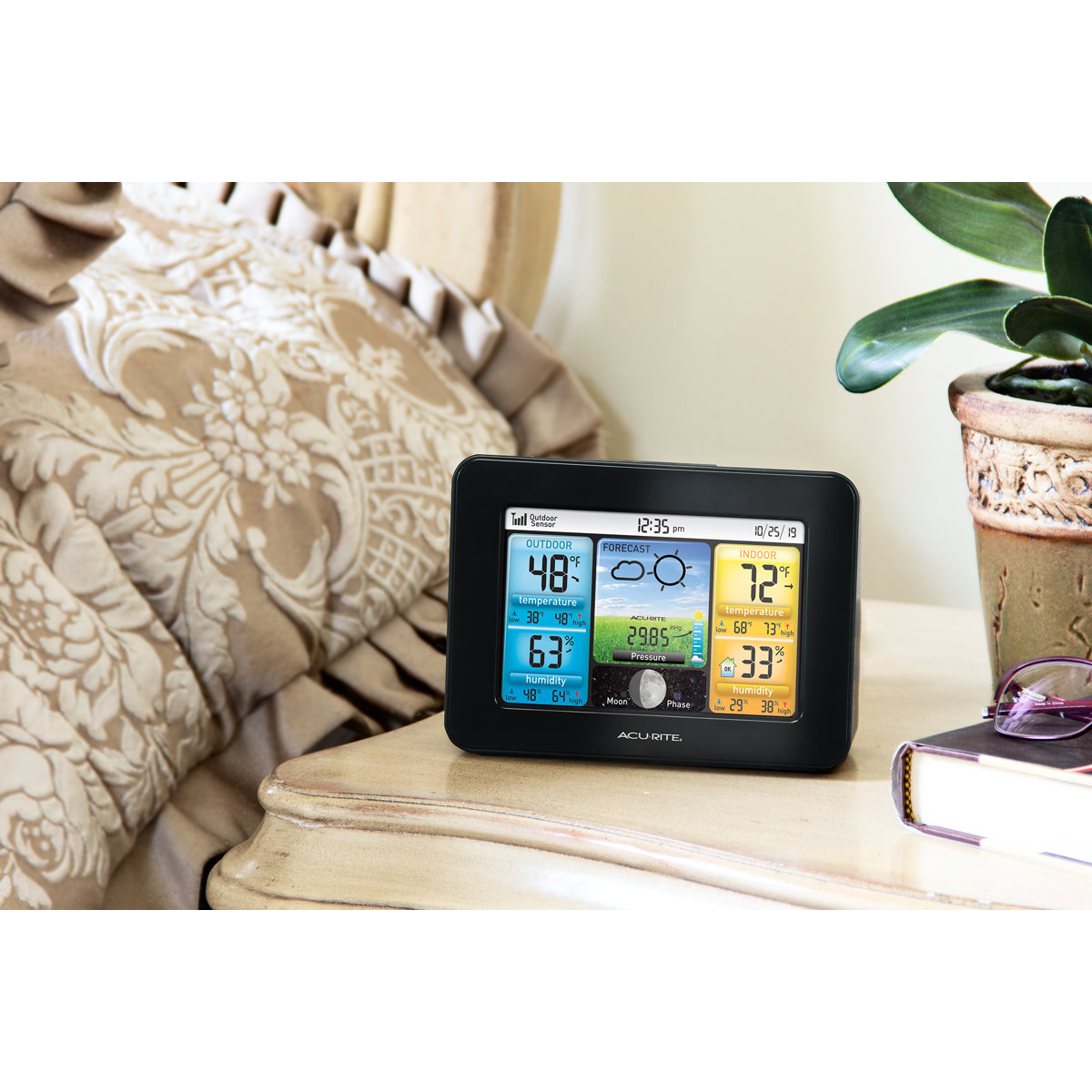 AcuRite Weather Station Forecaster with Color Display for Temperature ...