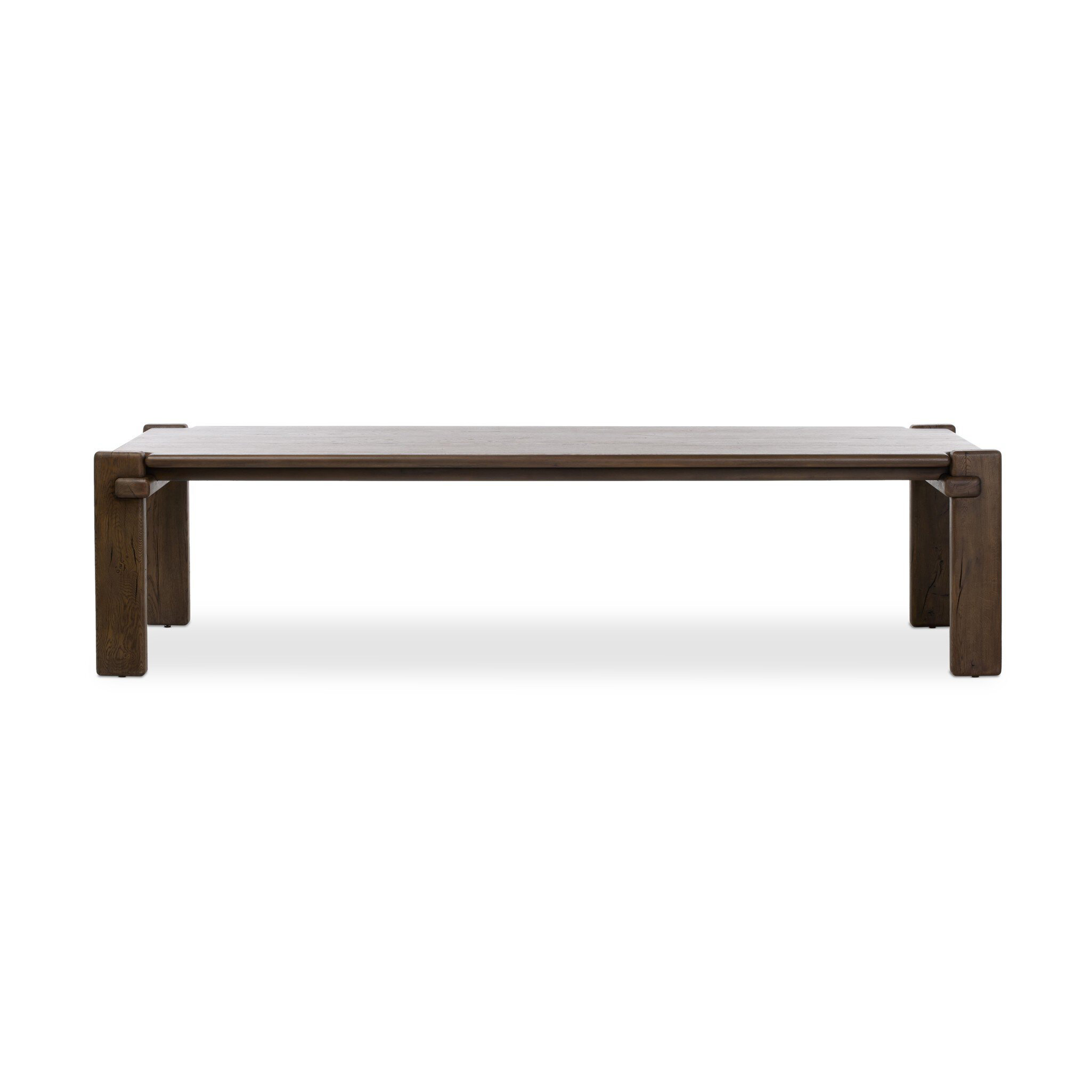 Four Hands Marcia Dining Table 120"-Grey Reclaimed French Oak | Perigold