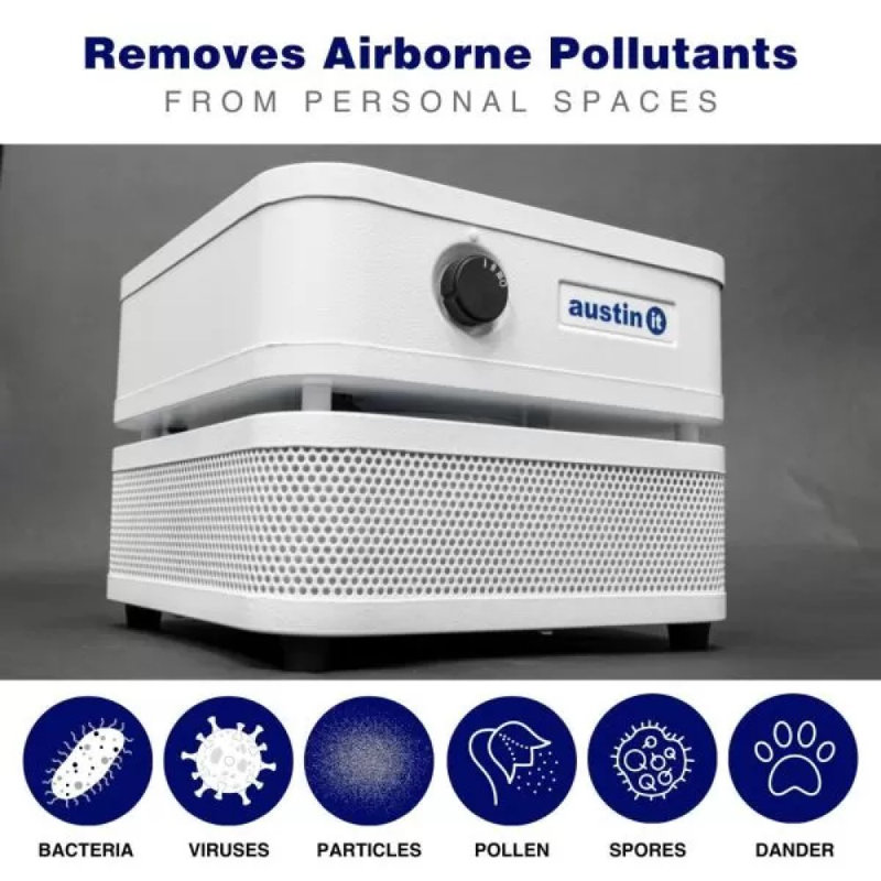 ORIXFORCE The Austin 'It' Personal HEPA Air Purifier, Tabletop Air ...