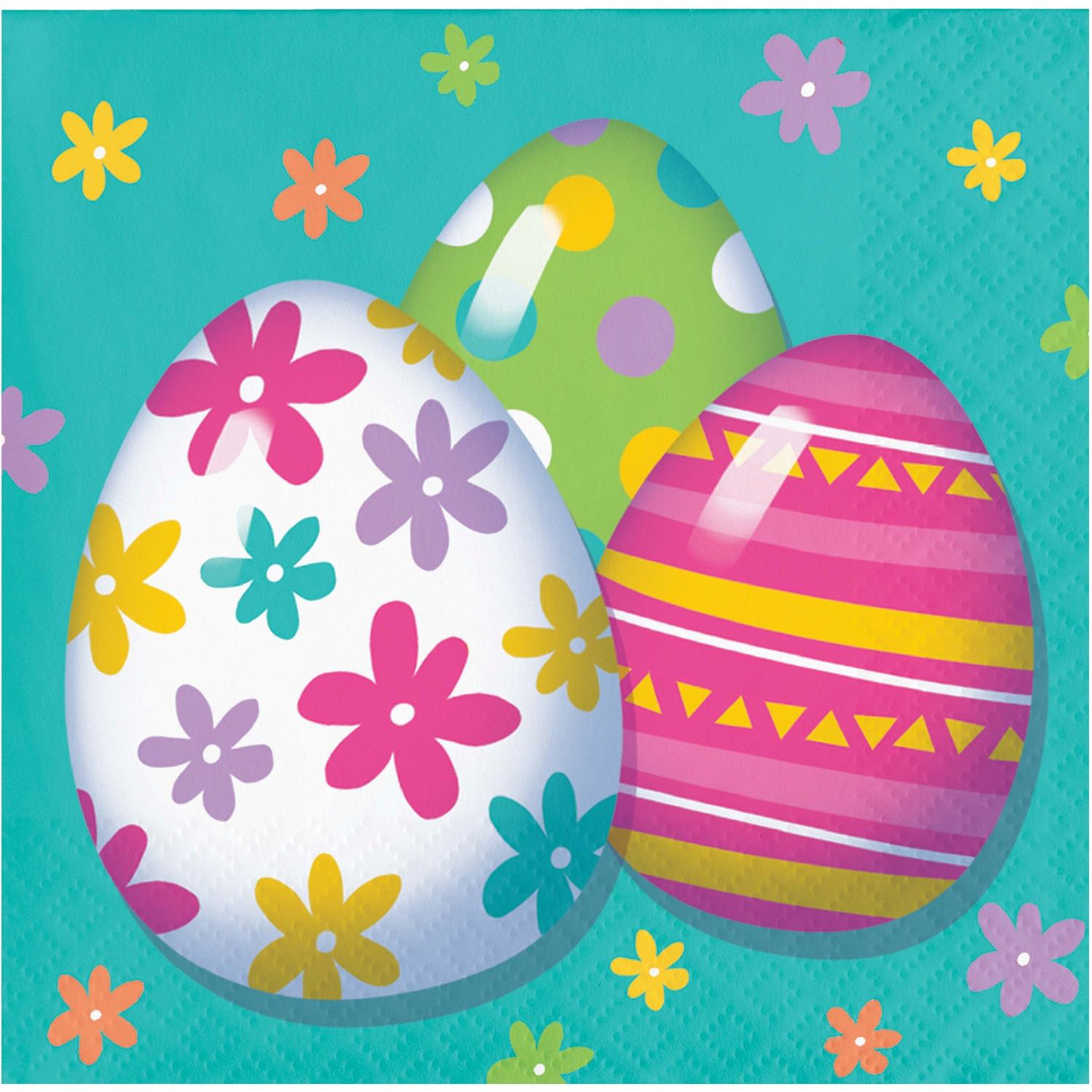 Creative Converting Happy Eggster Easter Tableware Kit, Serves 8 | Wayfair