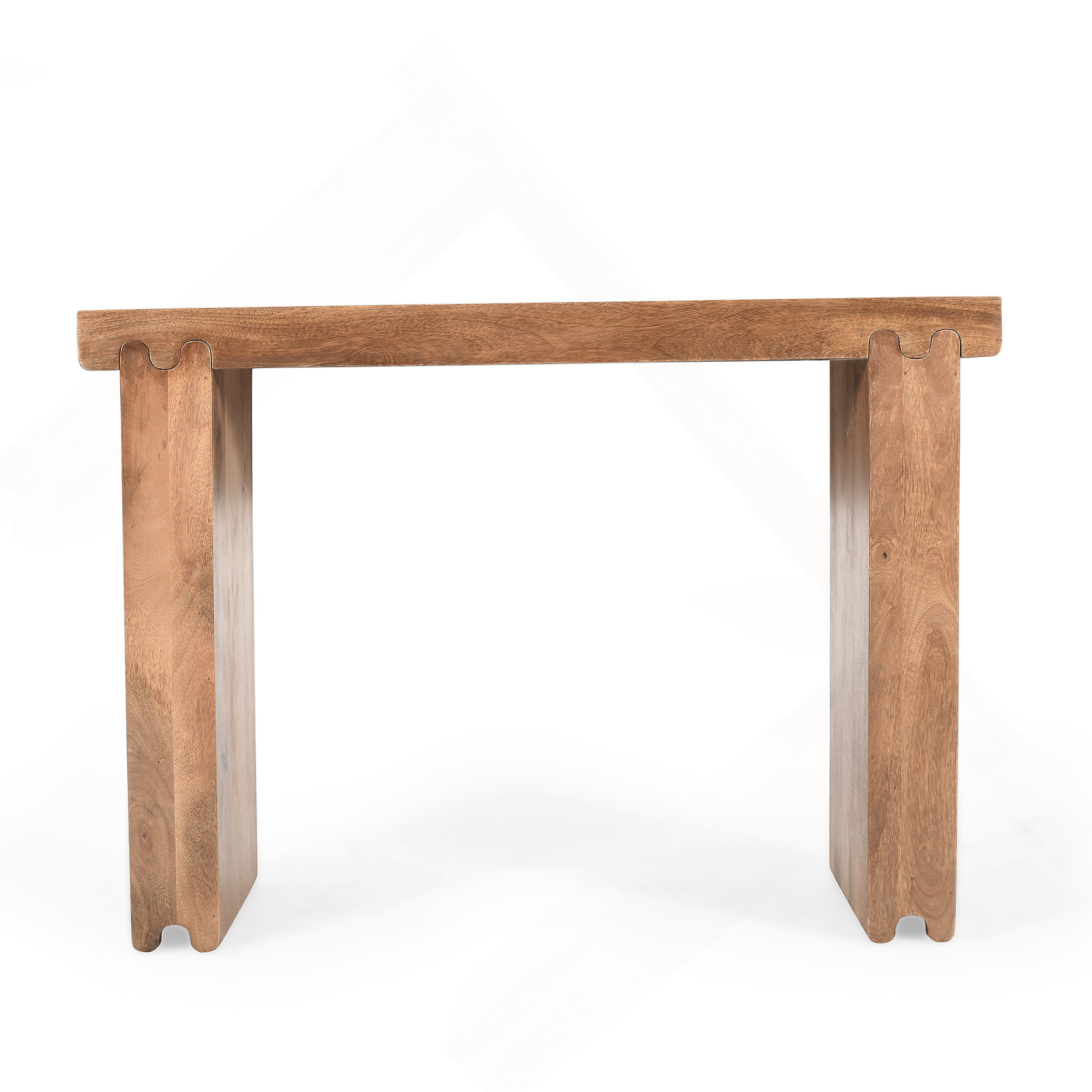 Loon Peak® TREXM Console Table, Farmhouse Mango Wood Entryway Table, 45 ...