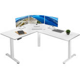 VIvo Electric 83" x 60" Stand Up Corner Desk & Reviews | Wayfair