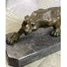 Dakota Fields Kleban Cougar Panther Lioness Mountain Lion Bronze Statue ...