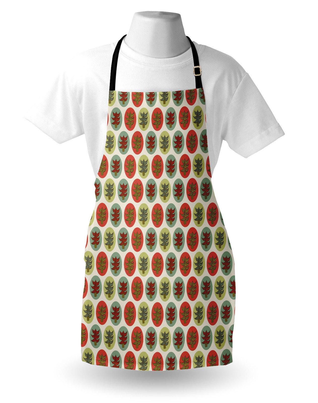 The Holiday Aisle® Geometric Shapes Bib Apron | Wayfair