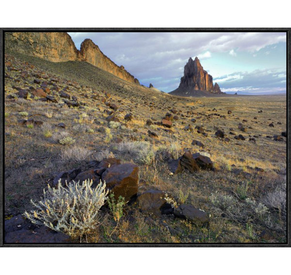 Bless international Shiprock, The Basalt Core Of An Extinct Volcano ...