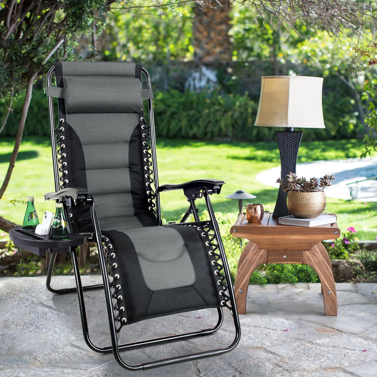 Arlmont & Co. Sumar Reclining/Folding Zero Gravity Chair | Wayfair