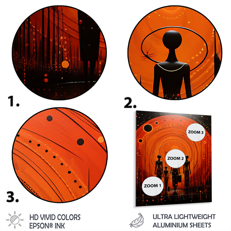 Red Barrel Studio® Décoration tribale ancienne en tribus africaine III ...