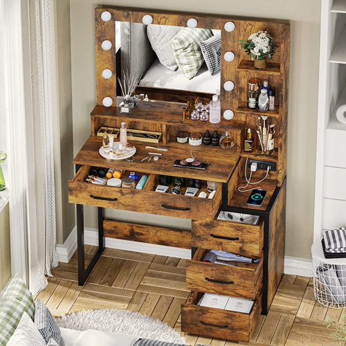 17 Stories Malaisia Vanity & Reviews | Wayfair