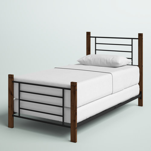 Steelside™ Rosalyn Open-Frame Bed & Reviews | Wayfair