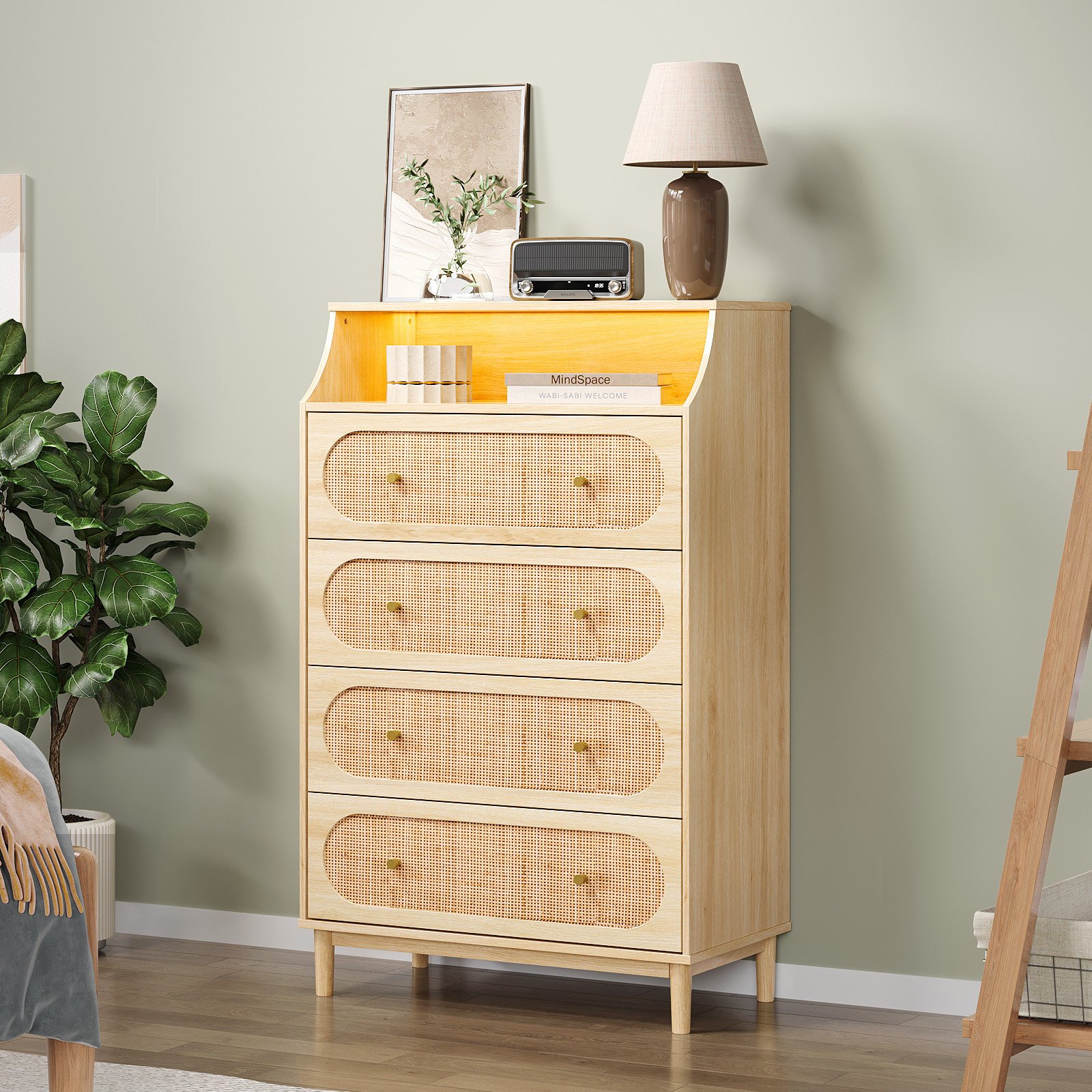 Winston Porter Oak-Color Embossed P2 15MM Particleboard With Melamine ...
