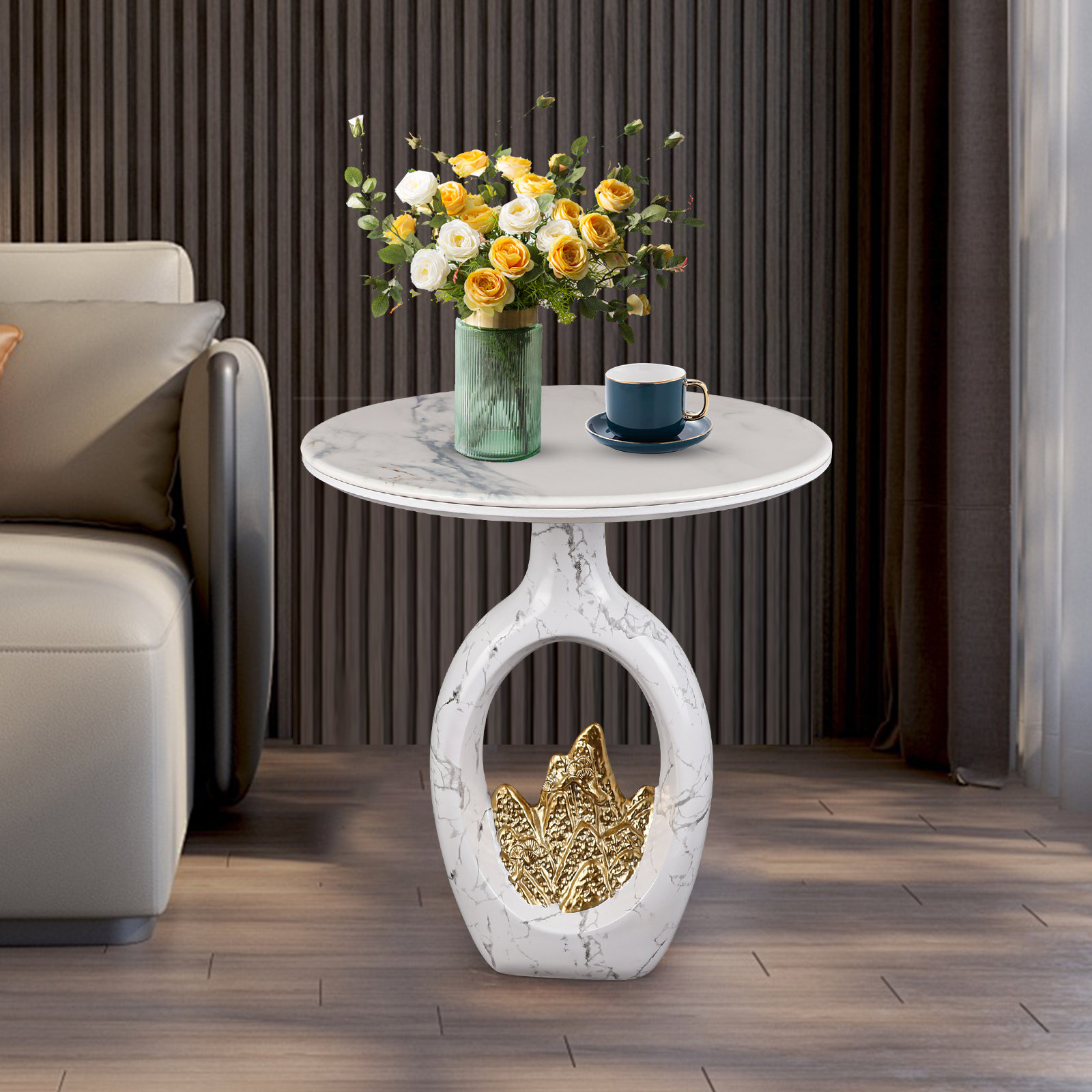 Mercer41 End Tables Living Room - Modern Side Table Unique Nightstand ...