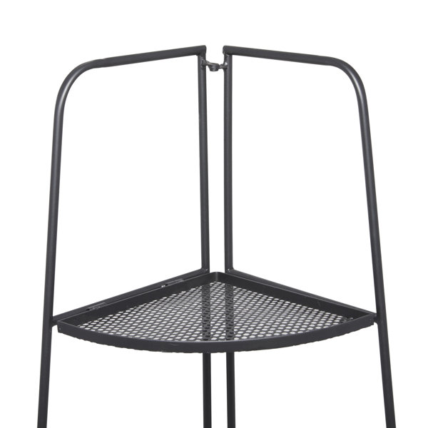 17 Stories 22" Iron Corner Bakers Rack | Wayfair