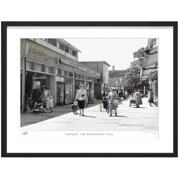 The Francis Frith Collection Crawley, The Broadwalk C1960 by Francis ...