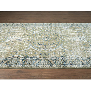 Bungalow Rose Machine Woven Performance Rug & Reviews | Wayfair