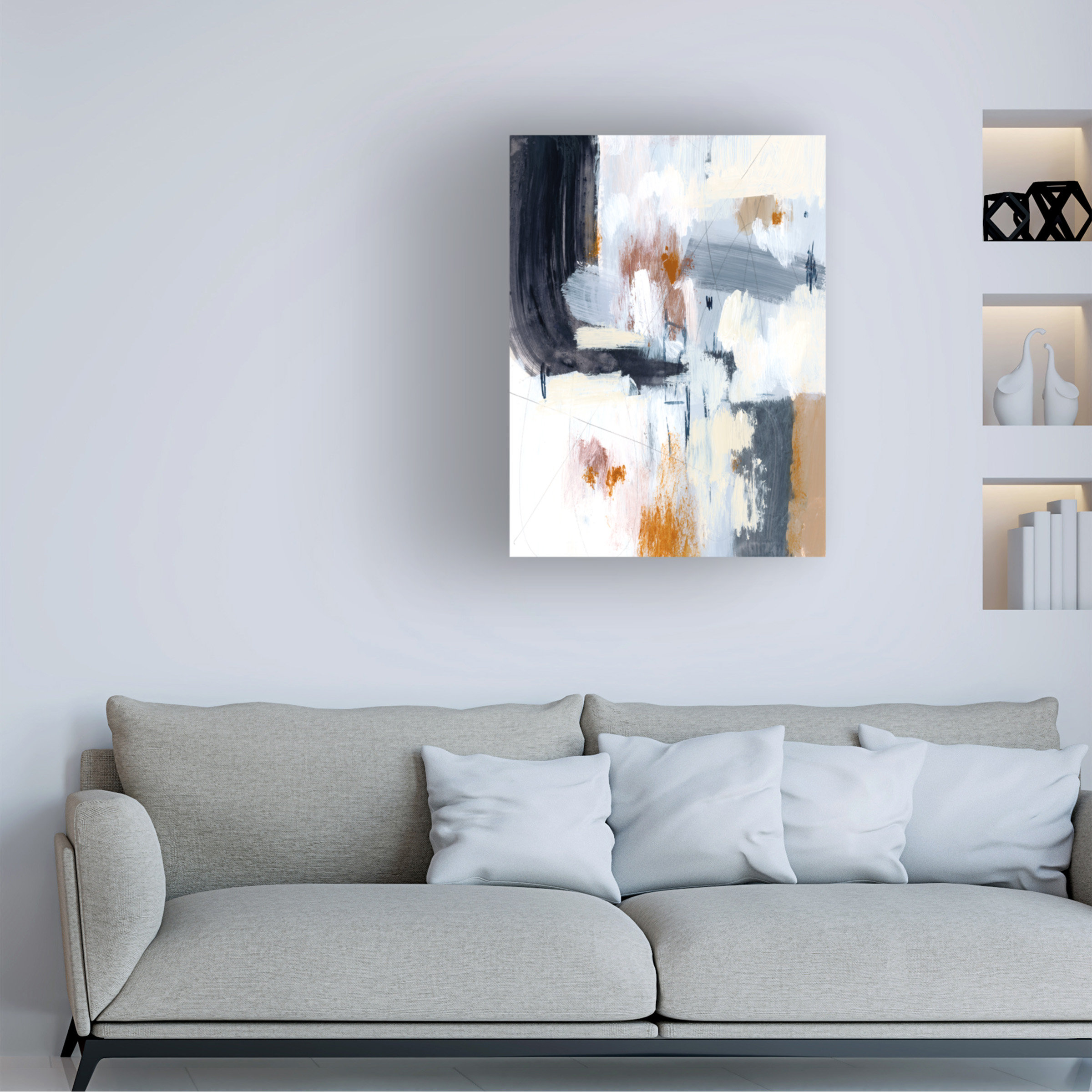 17 Stories Victoria Barnes ''Variant II'' Canvas Art | Wayfair