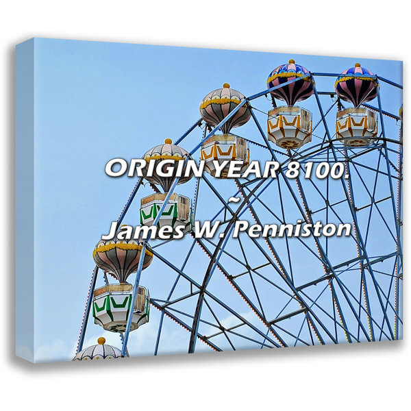 Trinx James W. Penniston Quote: ORIGIN YEAR 8100. | Wayfair