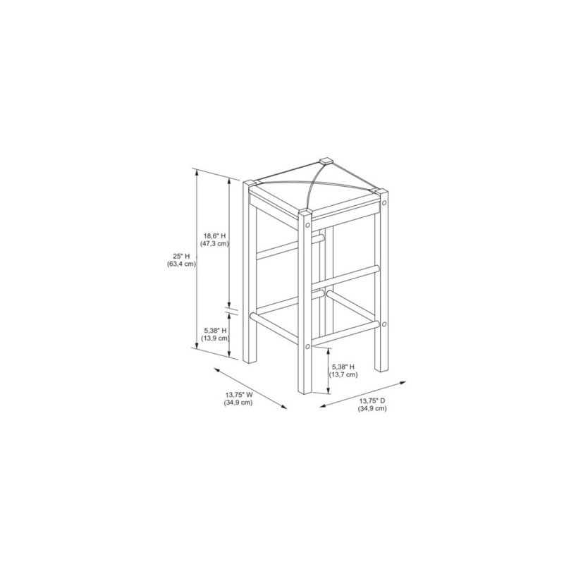 Winston Porter Loria 25'' Counter Stool & Reviews | Wayfair