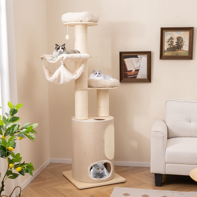 Ebern Designs Reyome 73.62cm H Cat Tree | Wayfair.co.uk