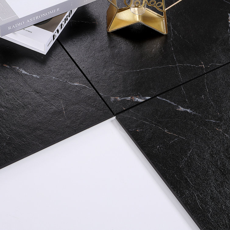 Qube Tiles Carreau de porcelaine texturé mat Onble 12 po x 24 po Onda ...