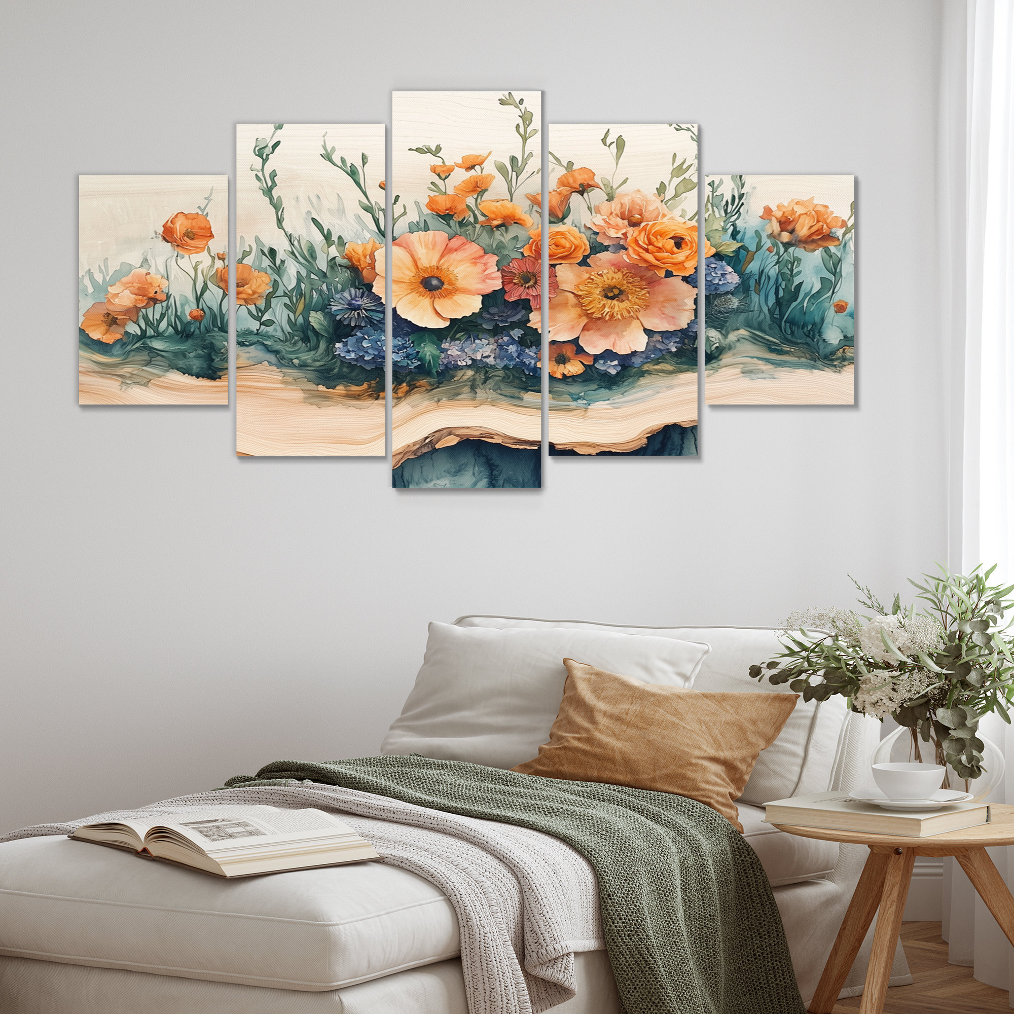 Winston Porter Gidney - Assorted Bouquets Wall Art - Traditional Wall ...