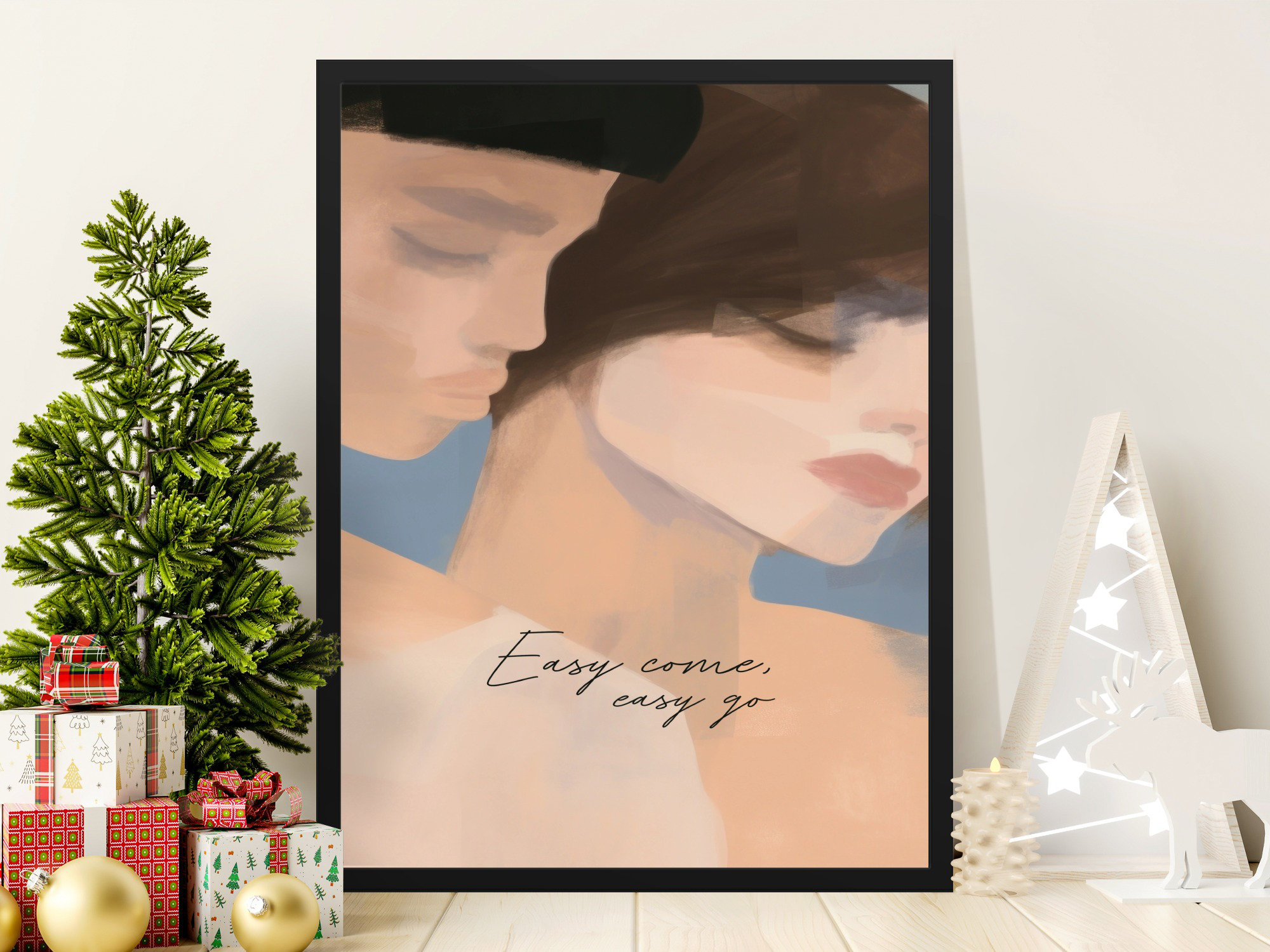 Brayden Studio Easy Come Easy Go Artistic Expression Perfect Framed ...