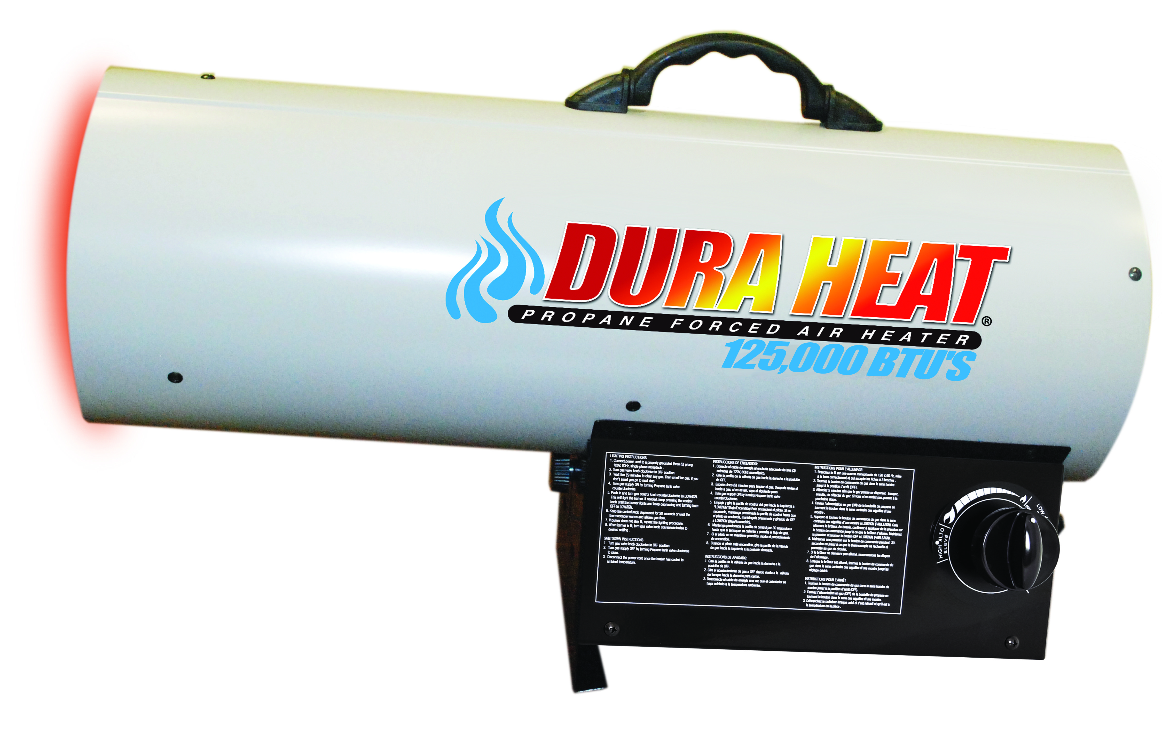 DuraHeat Dura Heat 125,000 BTU Portable Forced Air Utility Heater | Wayfair