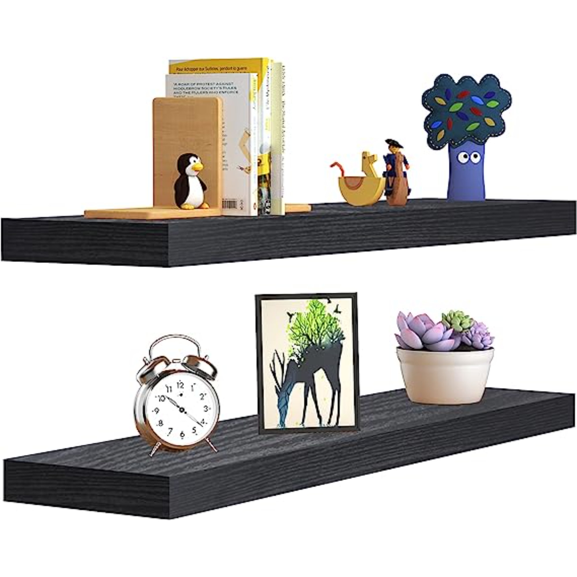 Latitude Run® Tem 2 Piece Floating Shelf | Wayfair