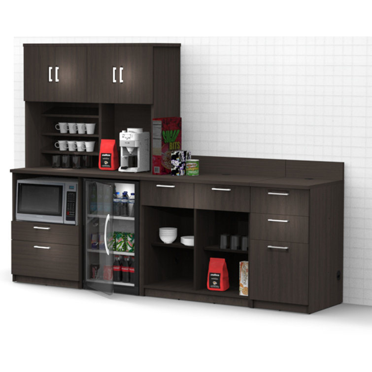 Breaktime Buffet Sideboard Kitchen Break Room Lunch Coffee Kitchenette ...