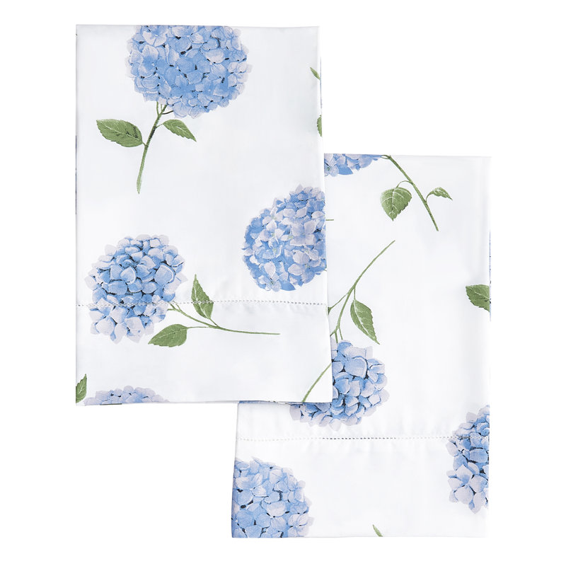 Birch Lane™ Audrina 400 Thread Count Floral 100% Cotton Sateen Sheet ...