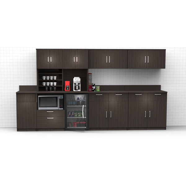 Breaktime Buffet Sideboard Kitchen Break Room Lunch Coffee Kitchenette ...