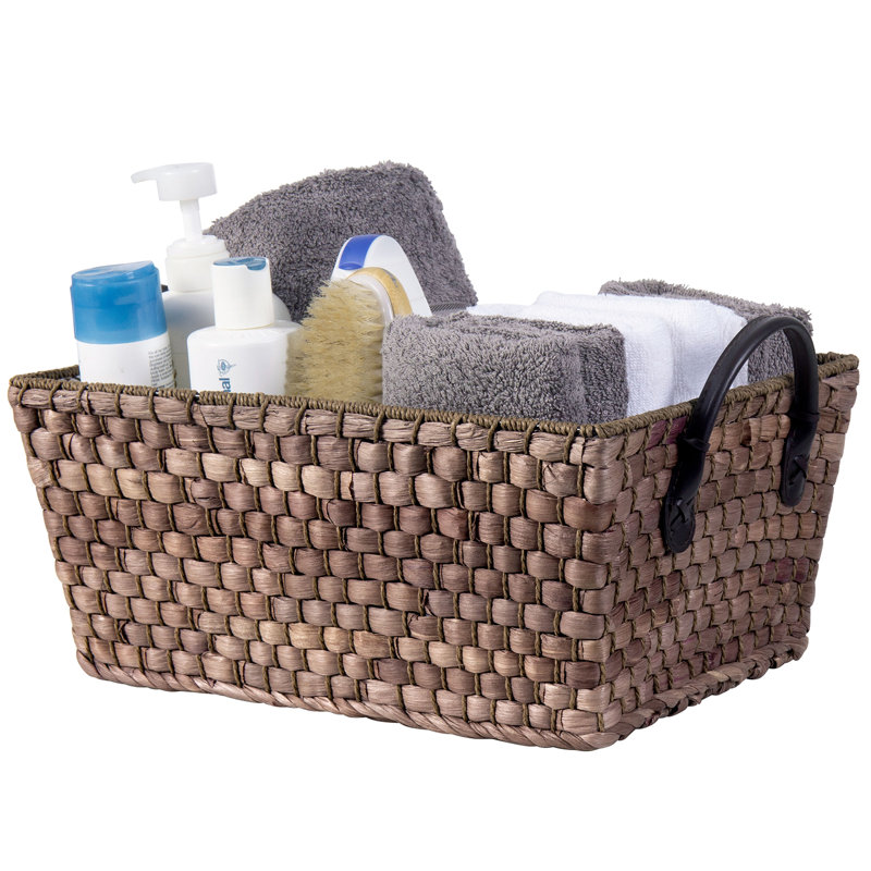 Bay Isle Home™ Decorative Wicker Storage Basket Bin & Reviews | Wayfair